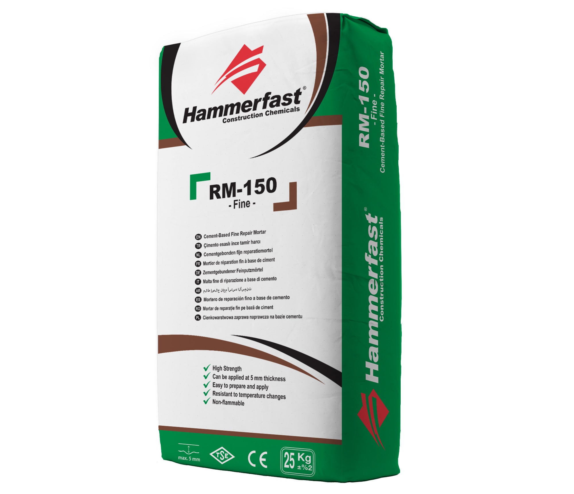 Hammerfast RM-150i Fine (25kg) – Hammerfast Europe B.V.